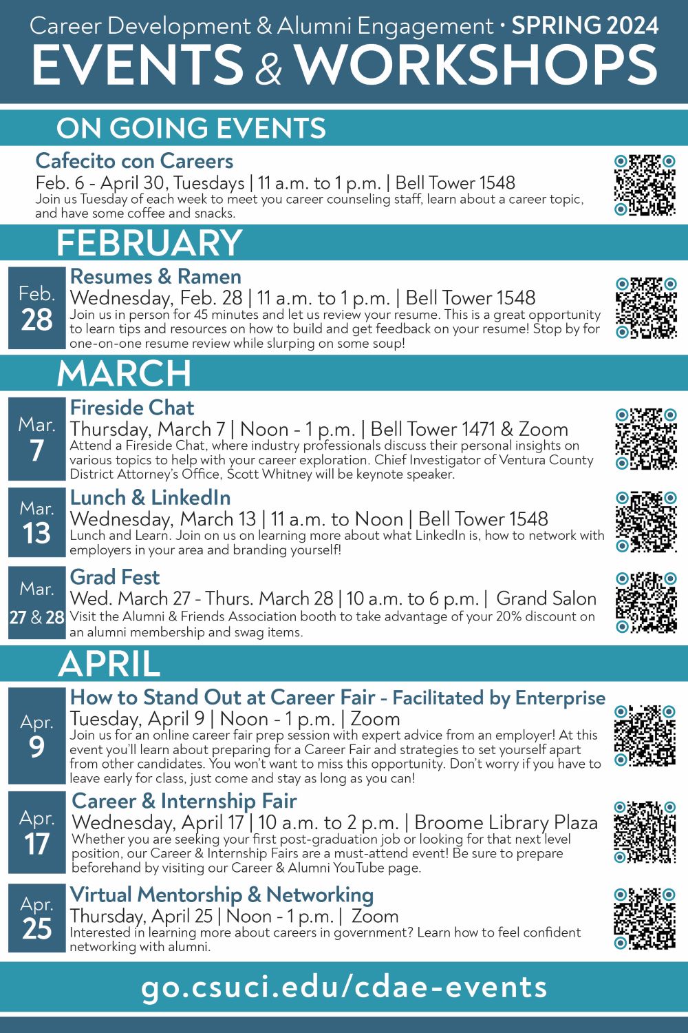 Student Resources - Career Development Services - CSU Channel Islands