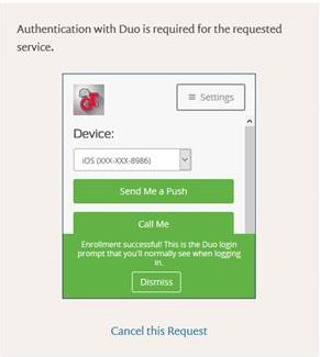 Registering for DUO - Information Technology Services - CSU Channel Islands